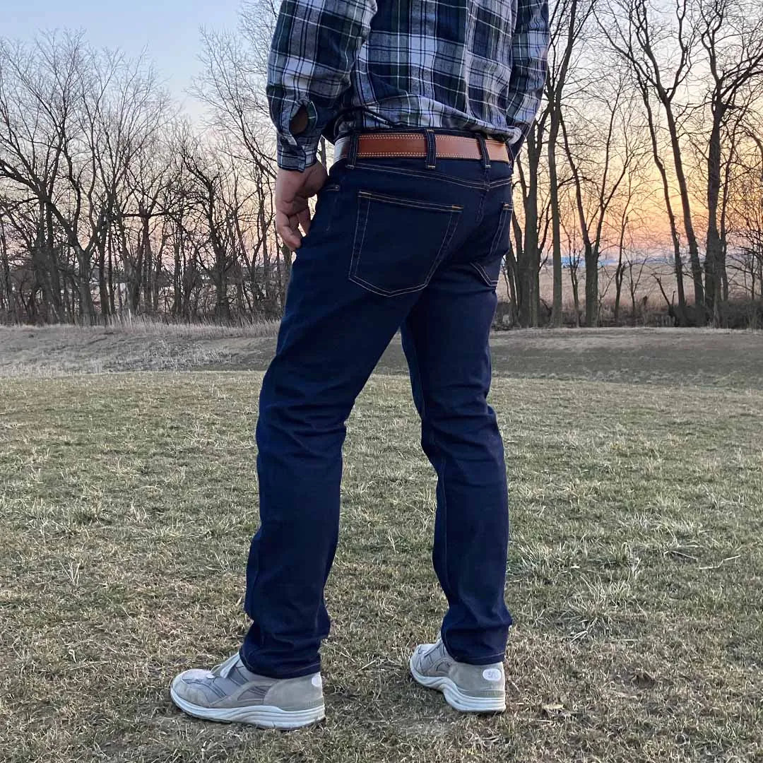 AA Slim Fit Jean - Dark Stonewash | All American Clothing - All ...