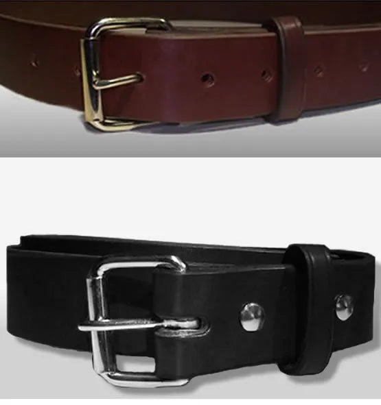 Heavy Duty Leather Belts Made in USA - All American Clothing Co