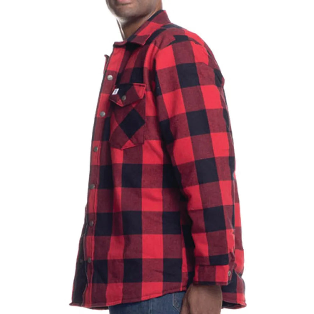 Quilt Lined Premium Flannel Work Shirt - All American Clothing Co