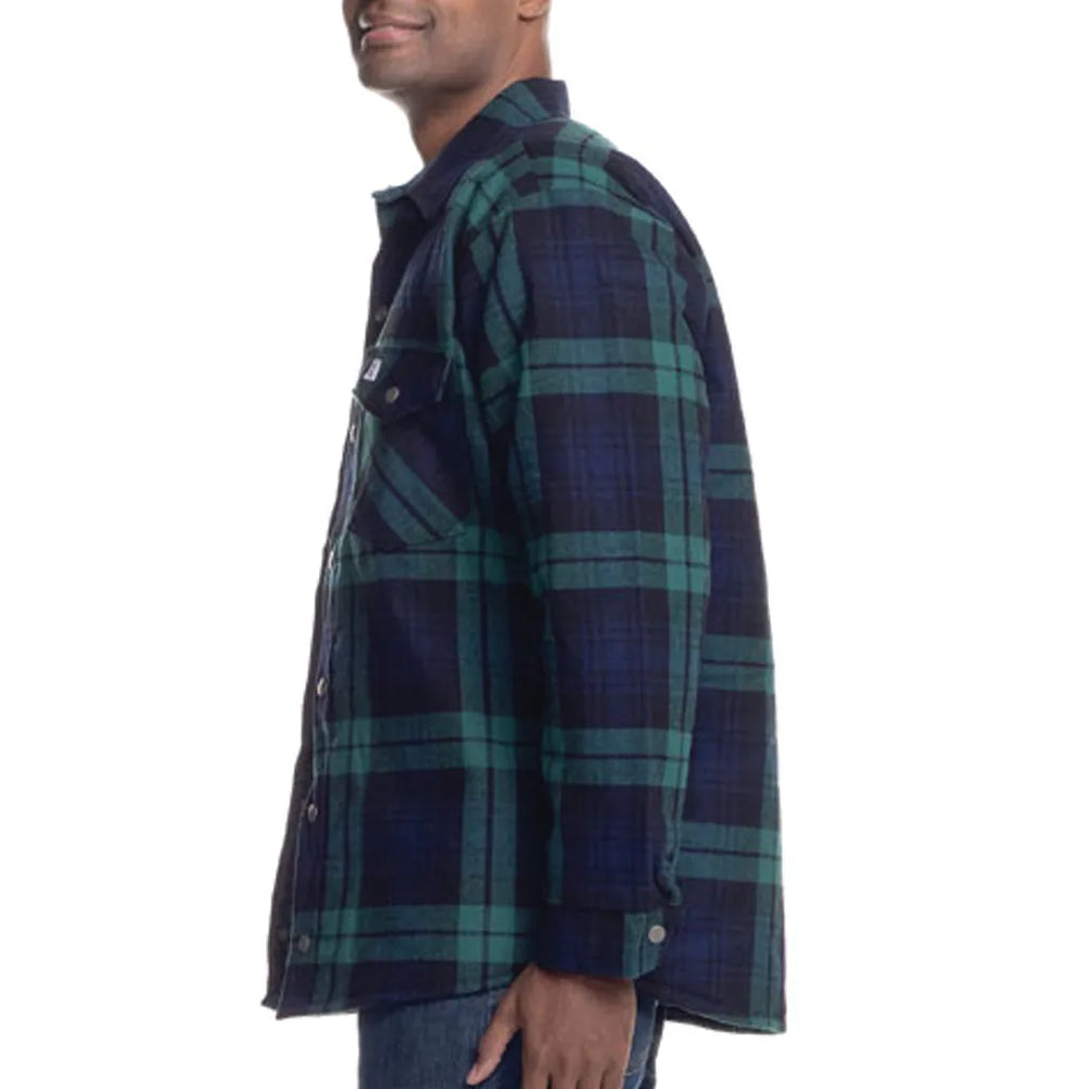 Quilt Lined Premium Flannel Work Shirt - All American Clothing Co